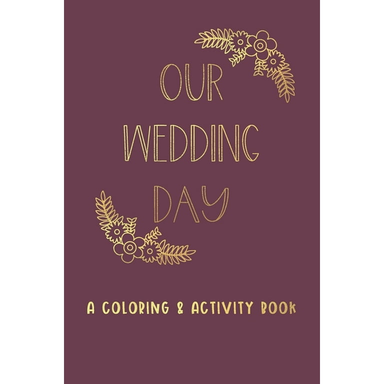 Wedding Activity Book Cover