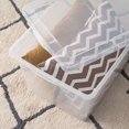 Iris Usa 58 Quart Plastic Storage Bin Tote Organizing Container With
