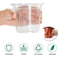 Piwvid 10 Sets Plant Nursery Pots with Clear Humidity Domes, 4 Inch ...