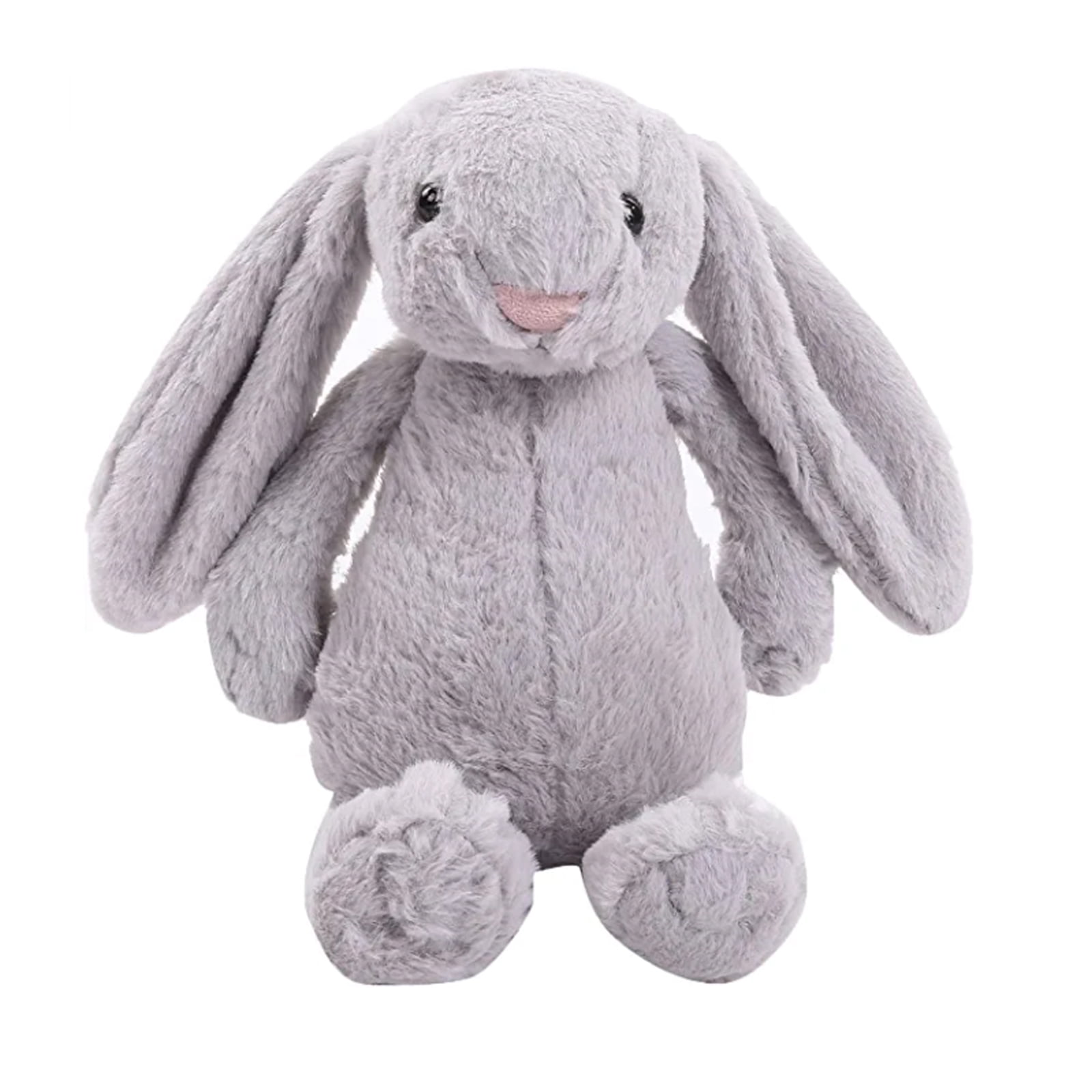 Plush Bunny Stuffed Animal, Long Ear Bunny Rabbit Easter/Valentine's ...