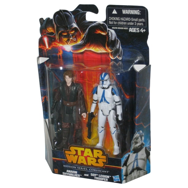 Star Wars Mission Series MS02 Coruscant (2013) Anakin Skywalker & 501st ...