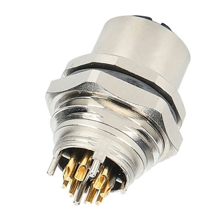 Panel Mount Socket Hole Type Waterproof Electrical Cable Quick Thread ...