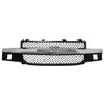 For 03-21 Chevy Express Van Front Face Bar Grill Grille Assembly Gray ...