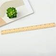Original Wood Color Wooden Ruler 30Cm Yxwen Wooden Ruler 15/20/30Cm ...