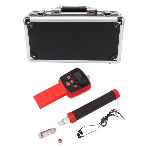 Underground Pipe Handheld Detector 512hz Transmitter Receiver Portable ...