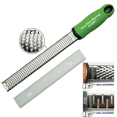 EcoJeannie® Professional Hand Held Cheese Grater Lemon Zester for Very ...