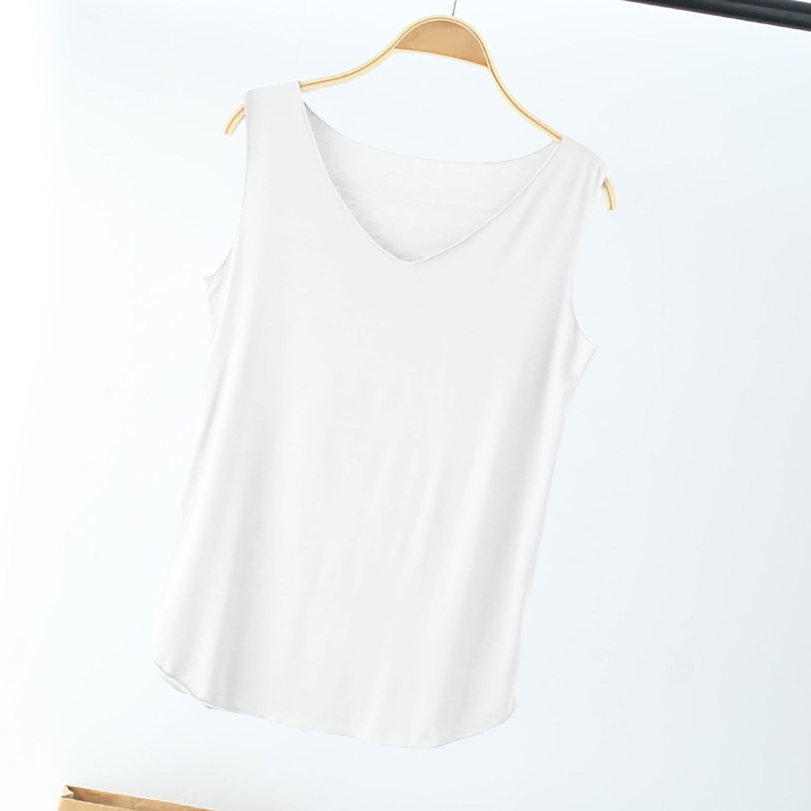 Click here for Unbranded Tank Top For Women  Womens Solid Color C... prices