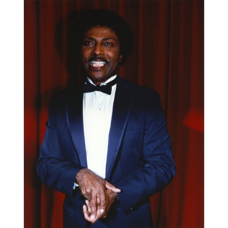 Little Richard Portrait in Tuxedo in Red Curtain Background Photo Print ...