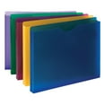 Smead Poly File Jackets 1"Exp Asst Colors 10/PK Letter (89610 ...