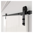 6ft Sliding Barn Door Hardware Kit, Mechanism Carbon Steel Smoothly ...