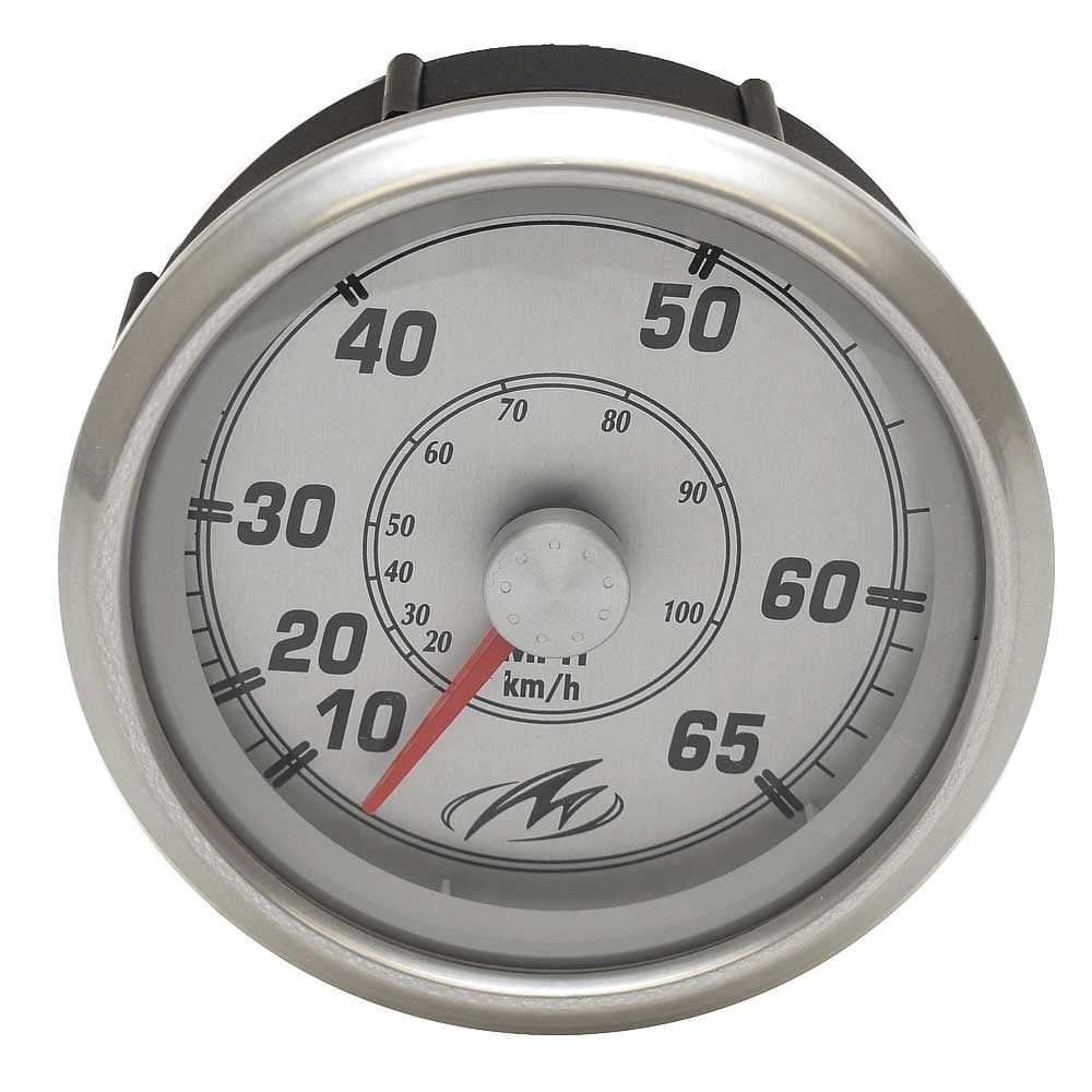 Monterey Boat Speedometer Gauge SE9830A | Faria 3 1/4 Inch Silver ...