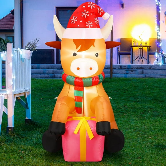 Highland Cow Inflatable