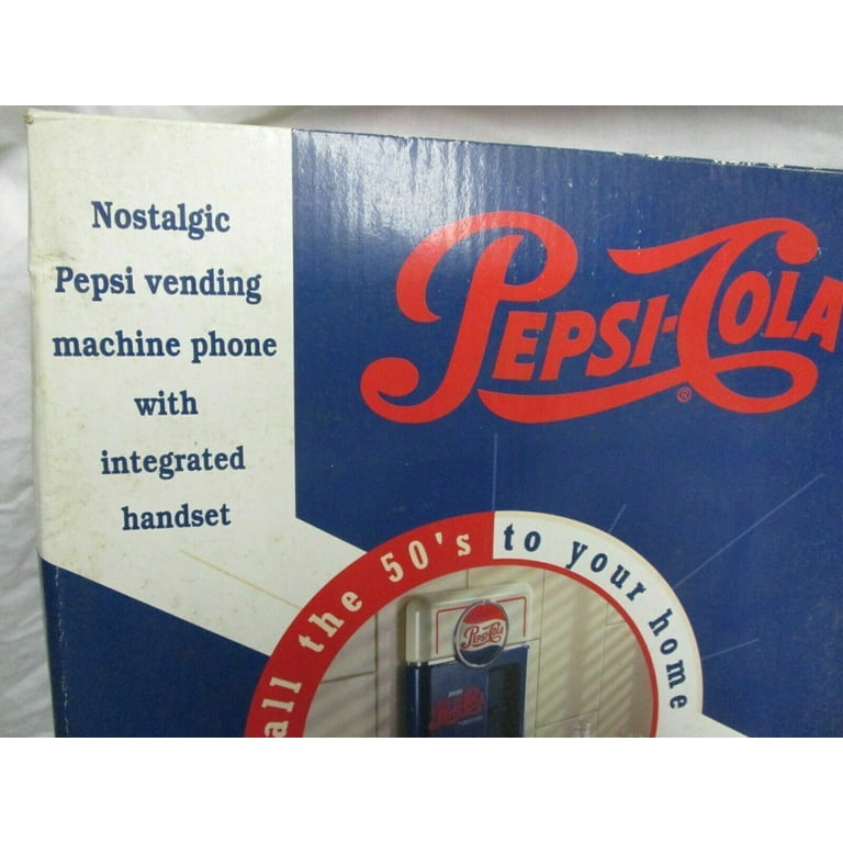 PEPSI COLA NOSTALGIC VENDING MACHINE PHONE - Walmart.com PEPSI COLA NOSTALGIC VENDING MACHINE PHONE - Walmart.com