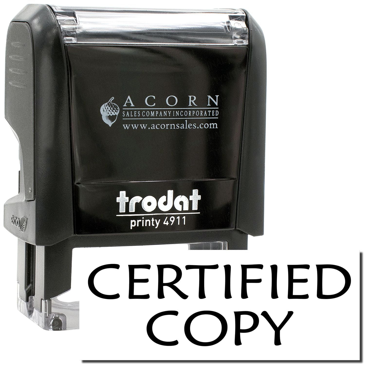 Self-Inking Certified Copy Stamp, Trodat Printy 4911, Press and Print ...