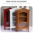 Simulation Cabinet Bookcase Mini Storage Cabinet Miniature Display ...