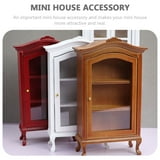 Simulation Cabinet Bookcase Mini Storage Cabinet Miniature Display ...