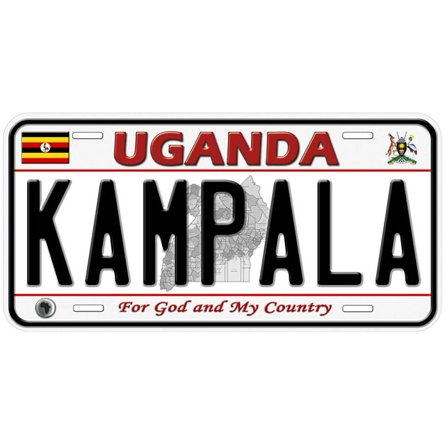Uganda Kampala Africa Custom Novelty Car License Plate - Walmart.com