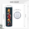 20 oz Stainless Steel Insulated Tumbler - Cartoon Football Player ...