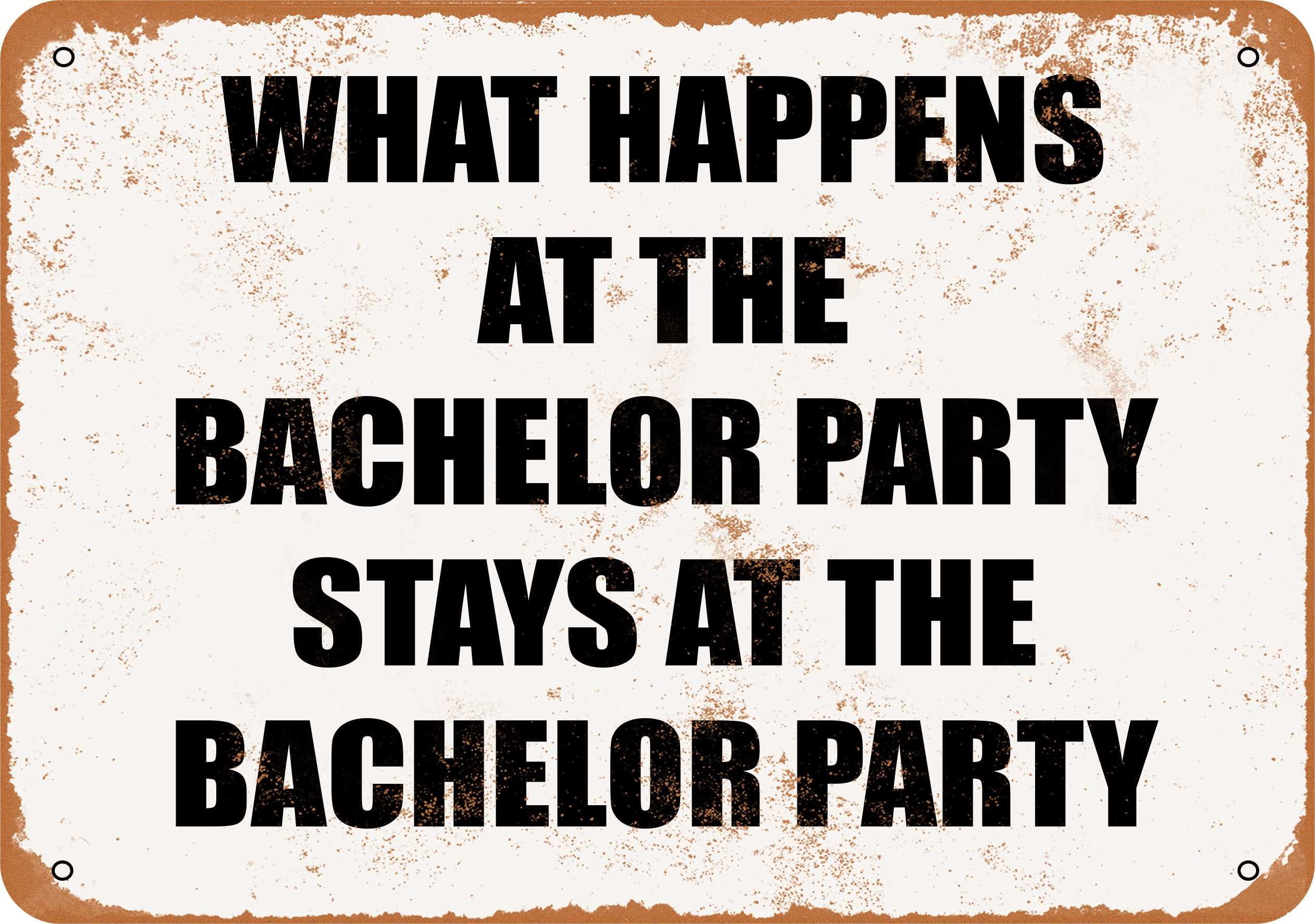 Bachelor Party Sign