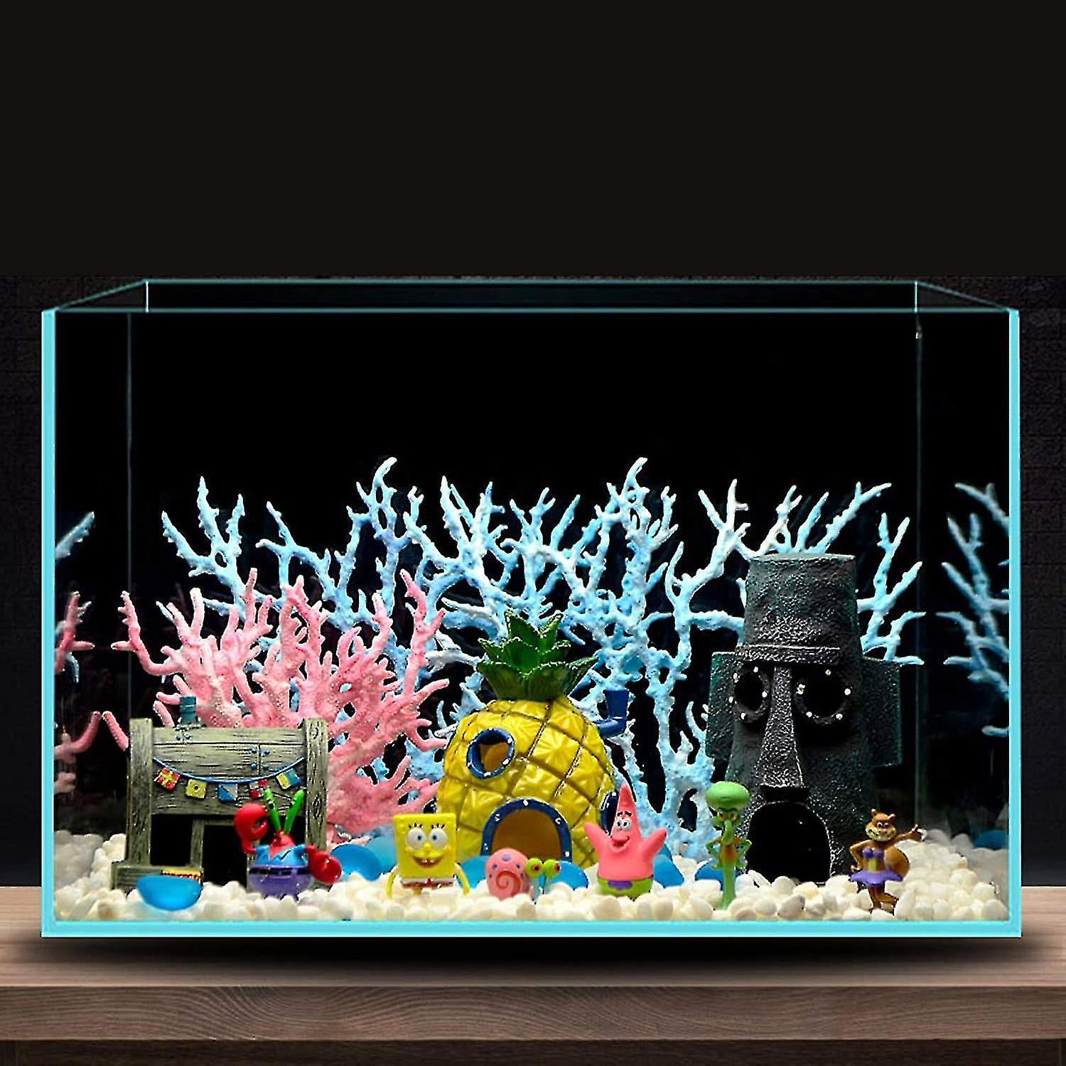 Click here for Geecy Spongebob Aquarium Decoration Betta Small Fi... prices
