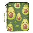Cartoon Fruit Cute Avocados Leaves Accordion File Organizer Expanding ...