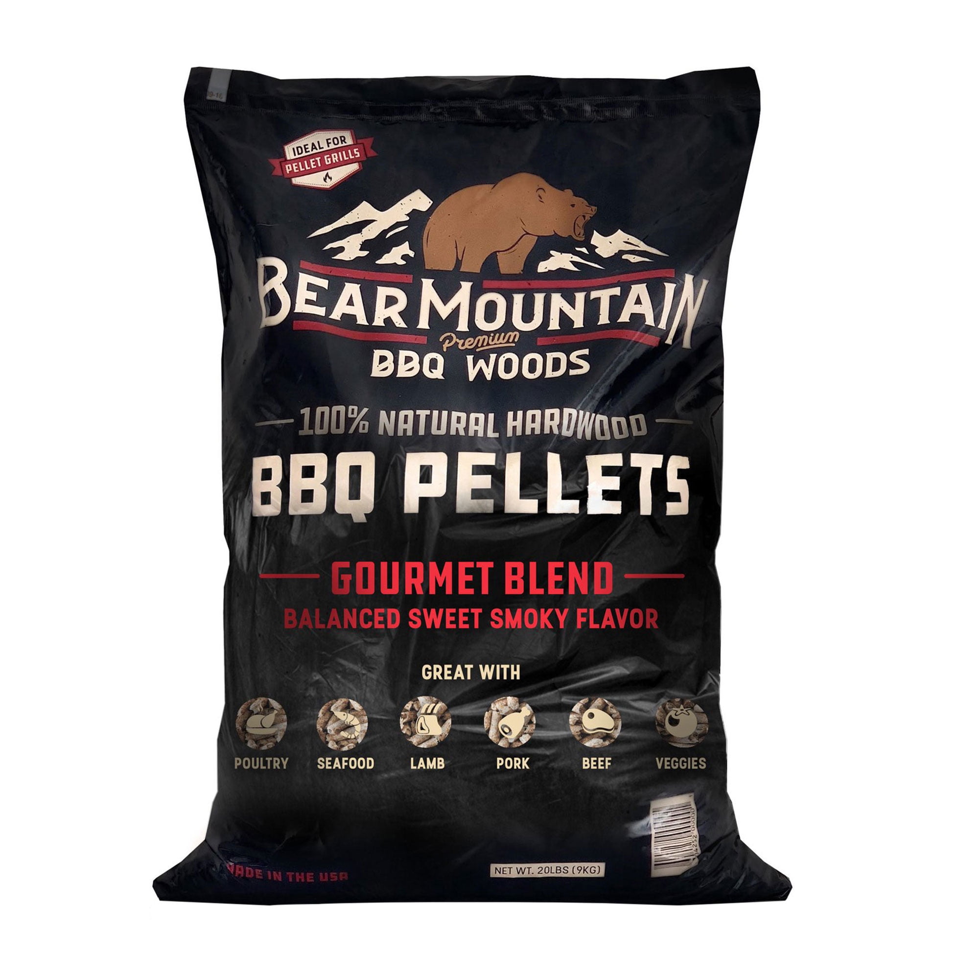 Click here for Bear Mountain Bbq Hardwood Gourmet Blend Smoker Pe... prices
