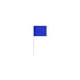 Marking / Survey Flags, 4" X 5" W/21" Wire, Several Colors, Blue - 100 ...