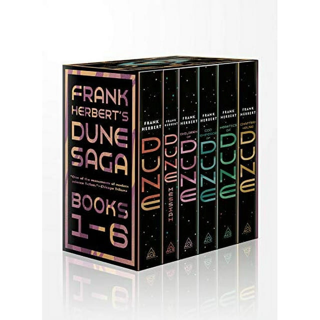 Frank Herbert's Dune Saga 6-Book Boxed Set: Dune, Dune Messiah ...