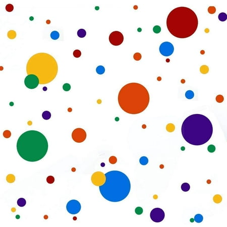 Polka Dots Wall Decals(132 Decals) Easy to Peel&Stick Polka Dots Wall ...