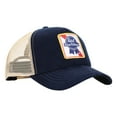 Pabst Blue Ribbon Logo Men's Navy Baseball Cap - Walmart.com