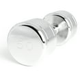 Free Shipping! CAP 50 lb Chrome Dumbbell with Contoured Handle for ...