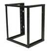 NavePoint 2U Vertical Wall Mountable Server Rack, Black - Walmart.com