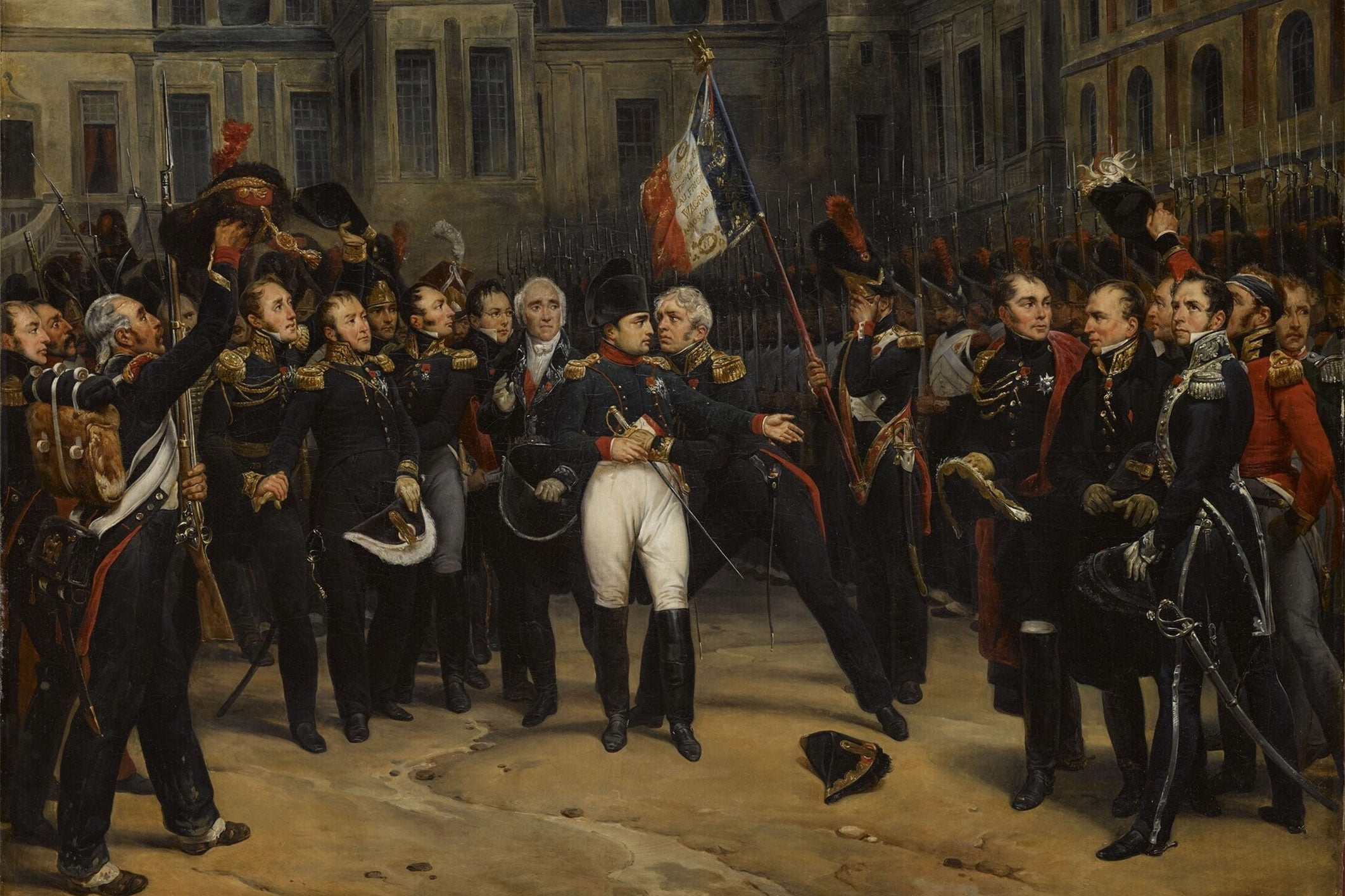 24x36 gallery poster, Napoleon's farewell to his Imperial Guard, 20 ...