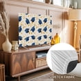 Blue Graduation Cap Tassels TV Cover for 55 Inch Screen,Stretch Fabric ...