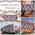 250 Anniversary Garage Door Cover,4th of July Blue Stars Striped ...