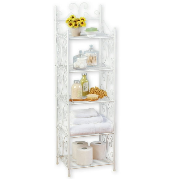 White Shelving Units