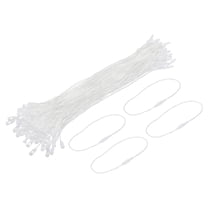 Wideskall 5" inch Snap Lock Pin Security Loop Plastic Price Tag ...