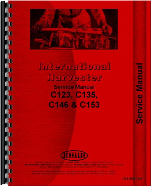 International Harvester C123 Engine Service Manual - Walmart.com