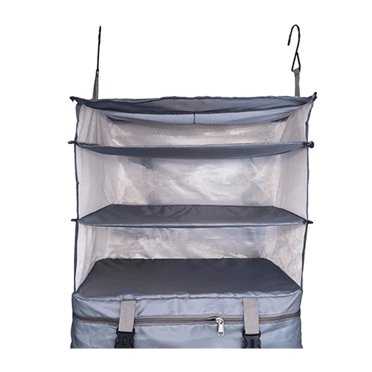 Caroeas X-Large Portable Hanging Travel Shelves, Packing Cube Organizer ...