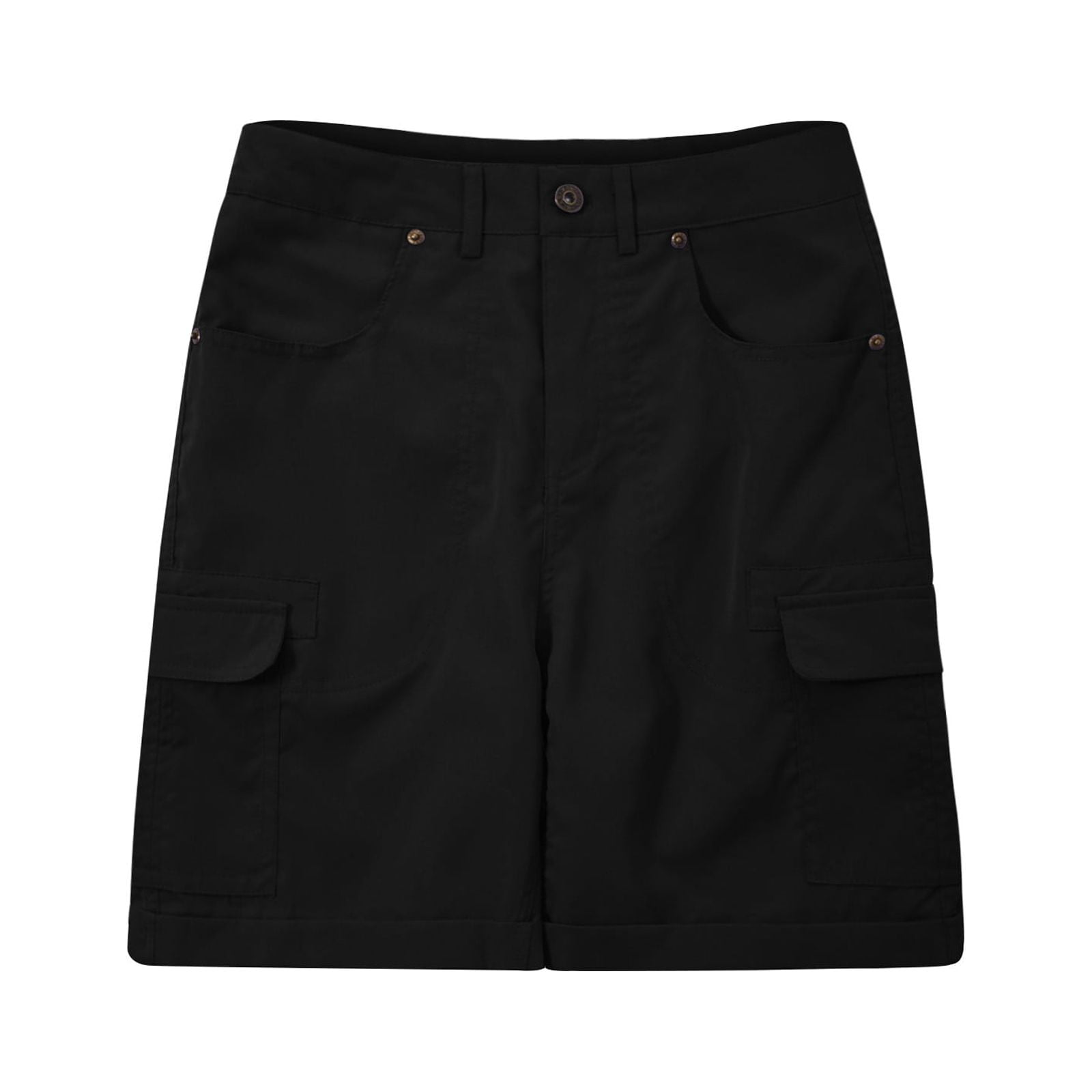 Lopecy Sta Womens Fashion Casual Solid Color High Waist Cargo Pants A
