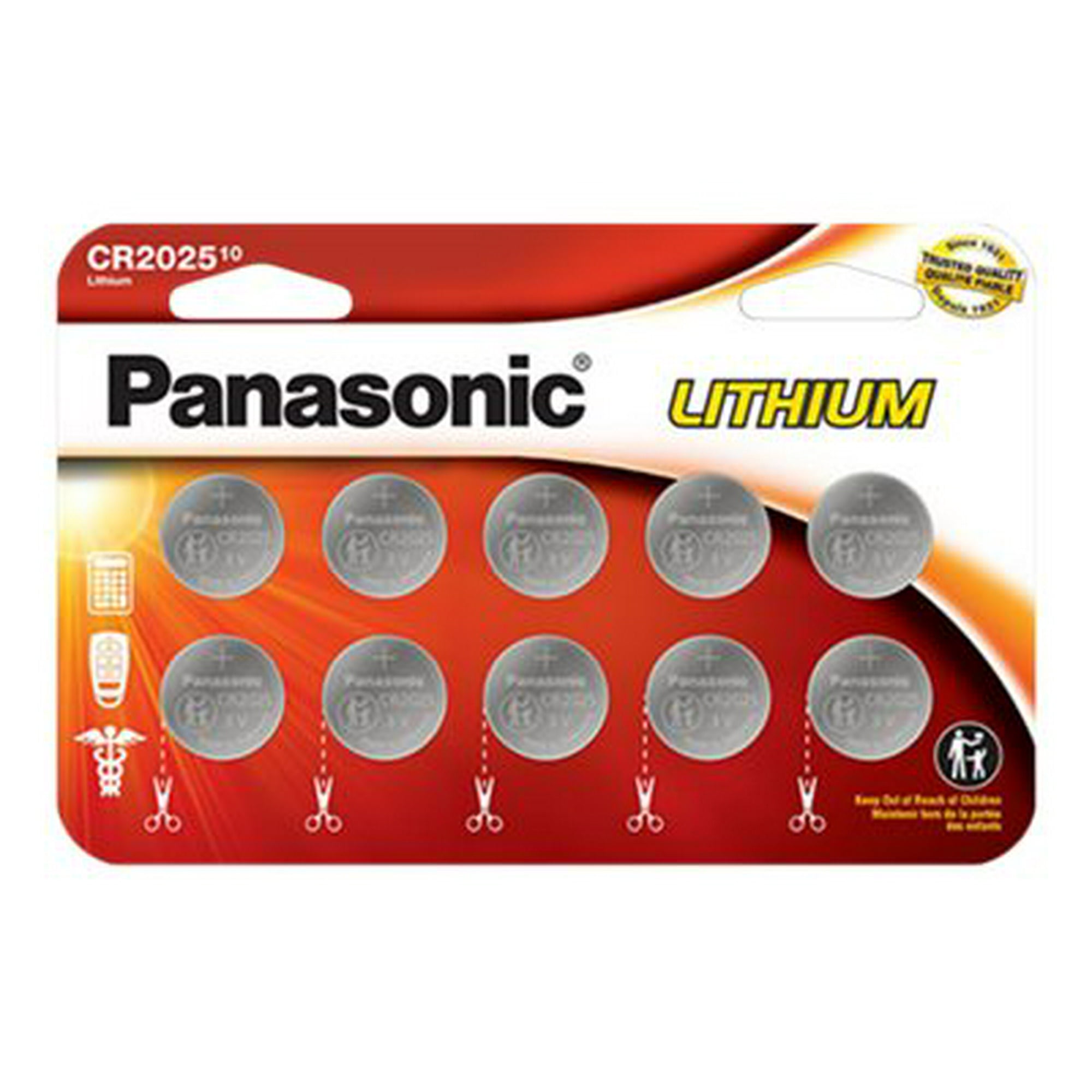 Click here for Panasonic Cr2025 3.0 Volt Lithium Coin Cell Batter... prices