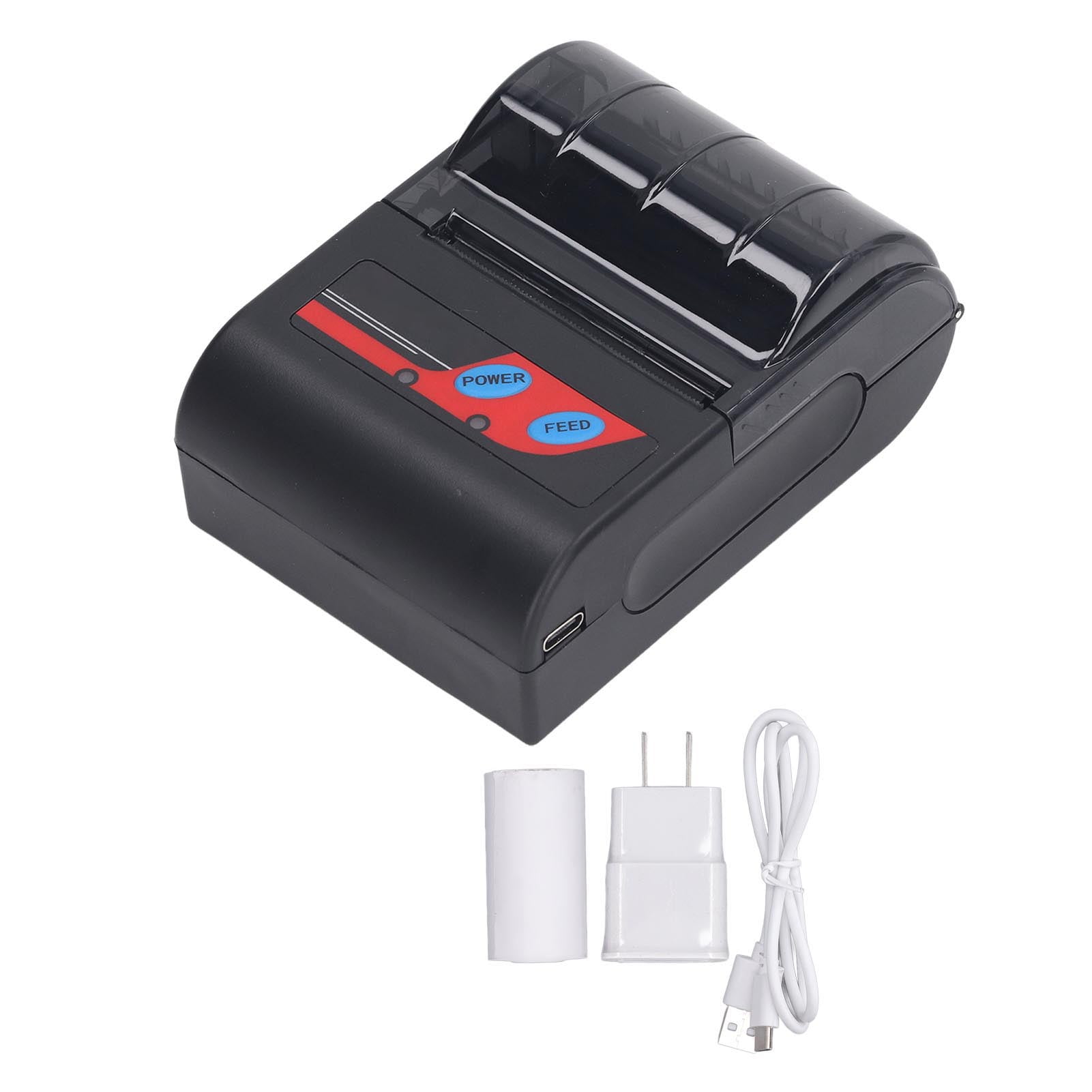 Thermal Receipt Printer BT Portable Handheld Receipt Printer for ...