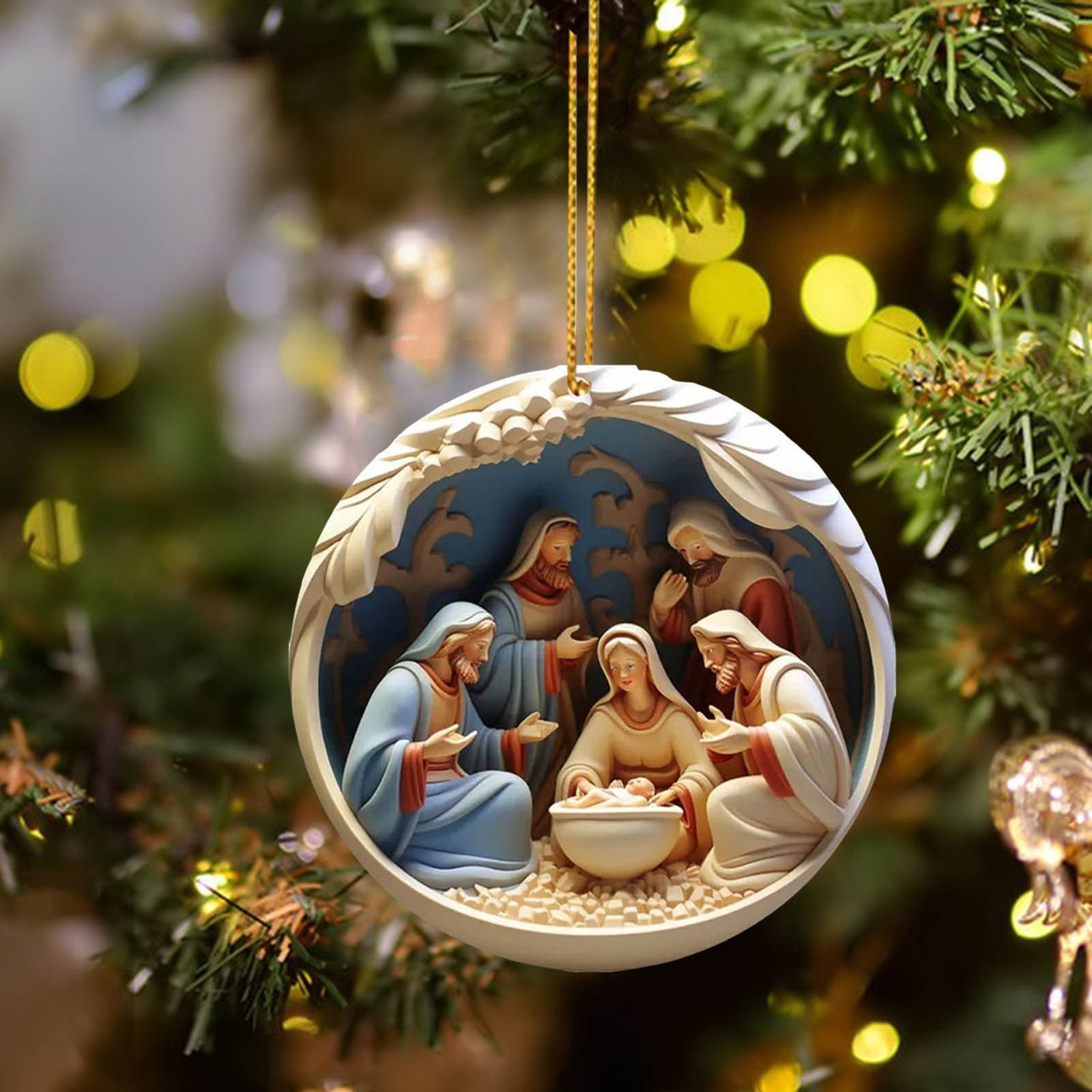 Click here for Hmpeaiiy Acrylic Christmas Decoration Pendant Chri... prices