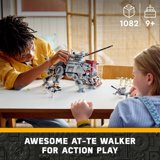 LEGO Star Wars AT-TE Walker 75337, Poseable Toy, Commander Cody ...
