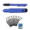 Hand Burr Trimming-Knife NB1100 Burr Handle 10pcs BS1010 Blades Cutters ...