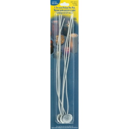 Pre Waxed Wire Wick with Clip 9" 6 Pkg Medium 120000 101 | Walmart Canada