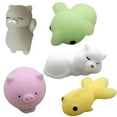 fidget therapy toys squishy bulk 5pack cute animal toys stress relief ...