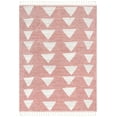 Well Woven Kennedy Triangles Modern Geometric Pattern Pink 5'3" x 7'3 ...