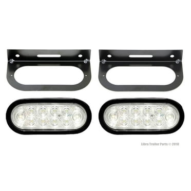 Grote 53122 Stop/Tail/Turn Red Led Oval Kit(53962+92420+67005 ...