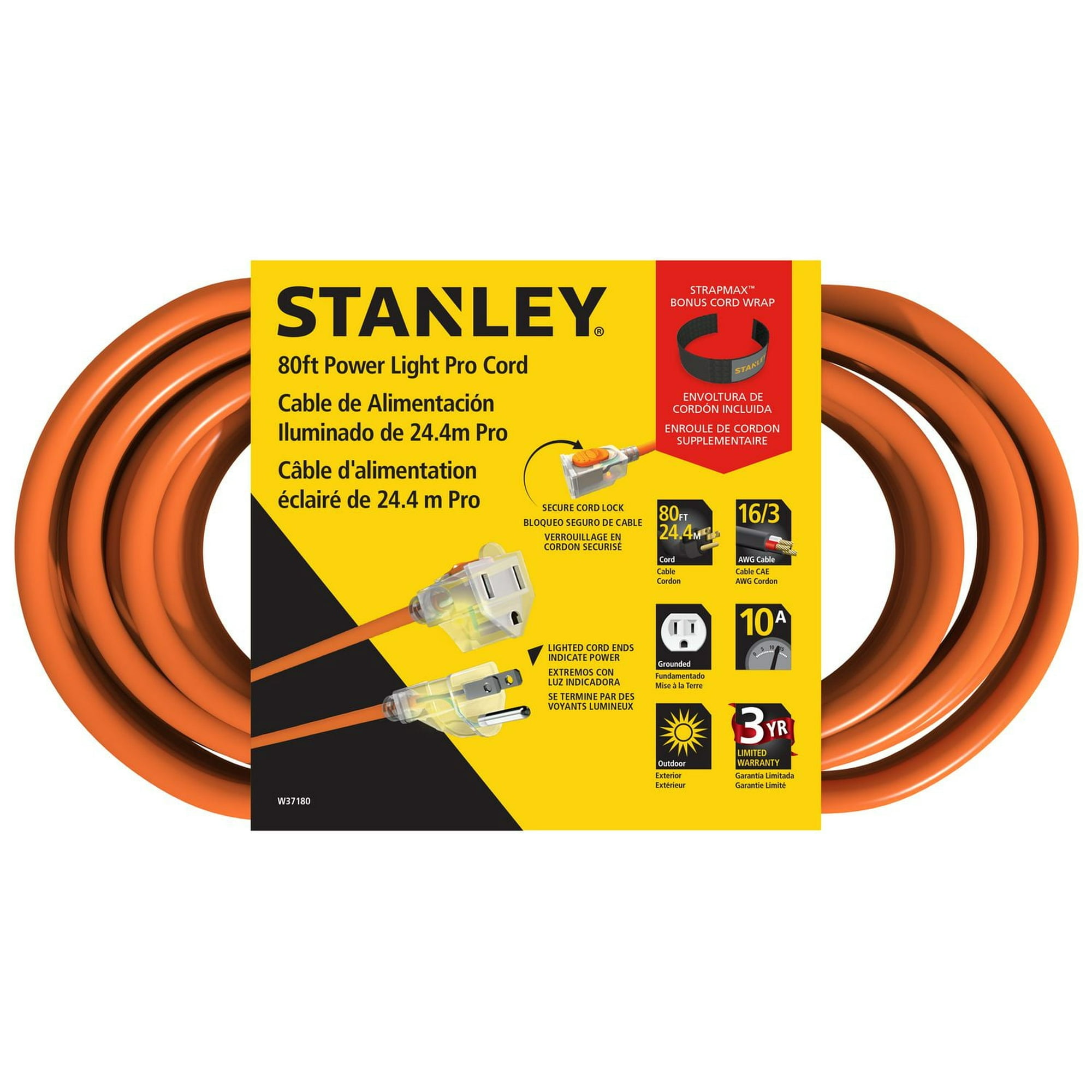 Click here for Stanley 80 Orange Power Light Pro Cord prices